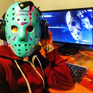 Friday the 13th NES Retro Jason Mask - Etsy