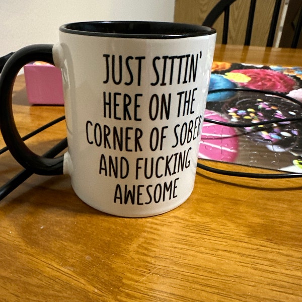 Sober AF Coffee Mug, Sobriety Gift, Addiction Recovery - Etsy