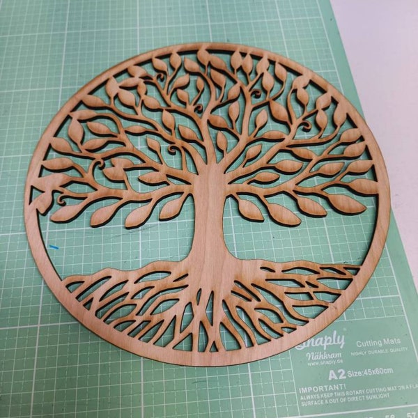 Tree of Life DXF File Svg / Png / Pdf / Eps / Ai File Cnc Plasma, Vinyl ...
