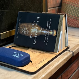 CUSTOM MESSAGE Book Stand Personalized Wooden Book Stand Book Mark Book ...