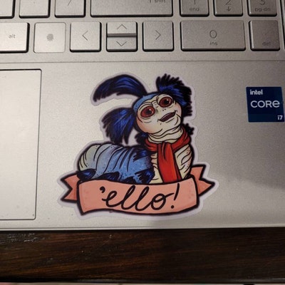 Ello Worm Sticker Inspired by the Labyrinth - Etsy