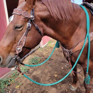 Rope Halter & Mecates Natural Horsemanship Hackamore 21 - Etsy