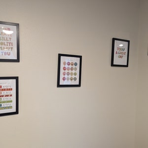 Set of 101 Educational Posters, Colourful Homeschool Learning Prints ...