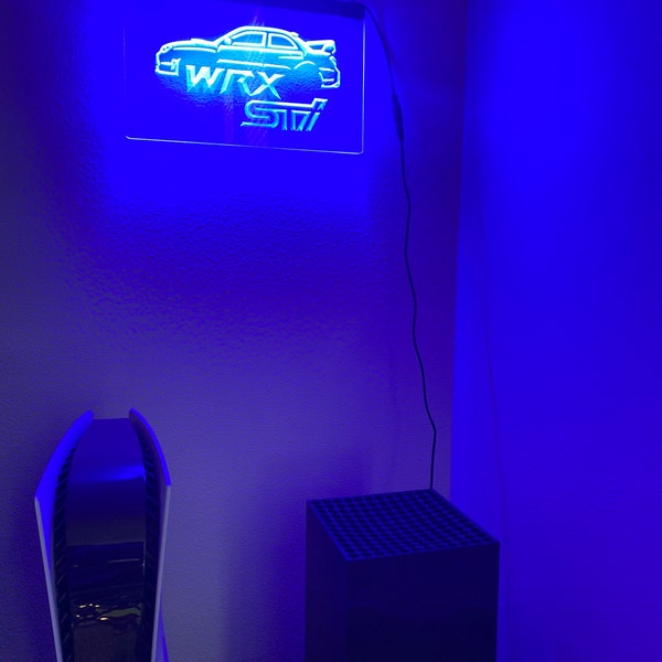 Subaru WRX STI LED Neon Sign Size 8x12 - Etsy