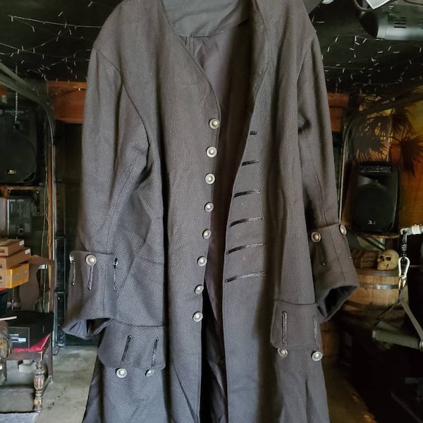 Pirate Captain Coat and Costume Sagacity Jones in Asha Gold, Teal ...