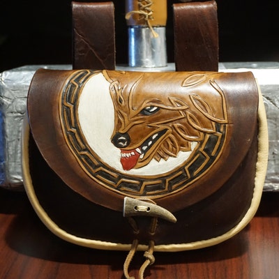 Leather Viking Belt Pouch Pattern / Digital Download / Viking Serpent ...