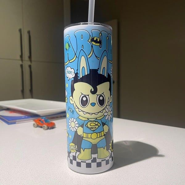 Kawaii Stitch Labubu Tumbler Wrap PNG – 20oz Pastel Skinny Cup ...