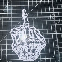 Middle Finger SVG - Middle Finger Silhouette - Middle Finger Bundle SVG ...