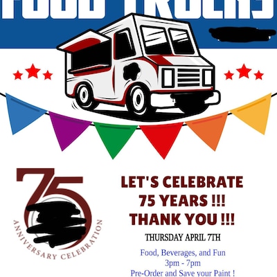 EDITABLE Food Truck Festival Rodeo Fundraiser Flyer Charity Event ...