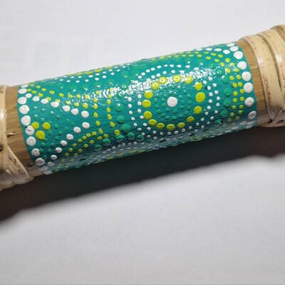 15cm or 20cm Painted Bamboo Rainstick Assorted Designs / - Etsy