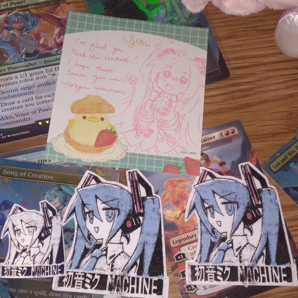 Alien Kasane Teto Sticker Chibi Gnarp Gnarp Ver. - Etsy