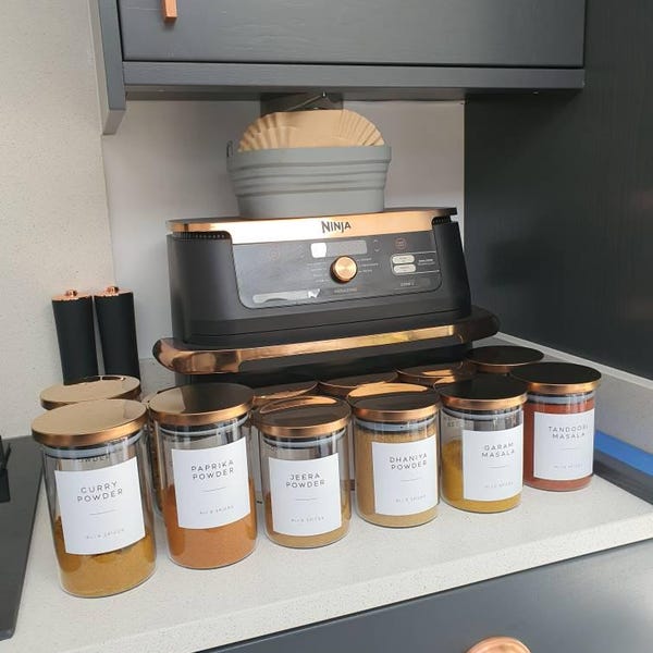 Airtight Bamboo Lids for Gu Lidl Aldi Dessert Pots - Upcycle Your Jars ...