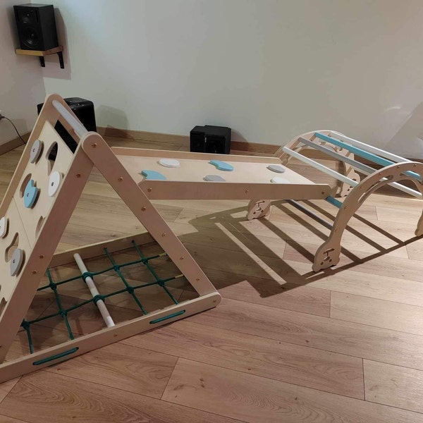 Climbing Triangle Two-sided Ramp Kletterdreieck Climbing Arch - Etsy