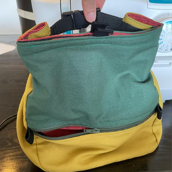 Climbing Boulder Bucket Chalk Bag PDF Sewing Guide Pattern Instructions ...