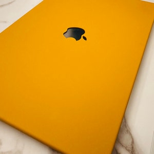 Luminous Yellow Hard Case Cover for MacBook Air 13 MacBook Pro 13 14 16 ...