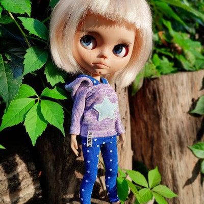 Patterns PDF Pattern Tights and Leggings for Neo Blythe, Licca, Obitsu ...