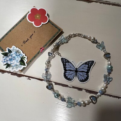 Beaded Phone Charms Cottagecore Fairycore Star Heart Glass Pearl Jewelry Rainbow Phone ...