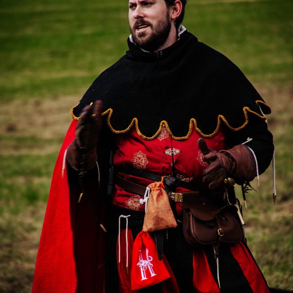 Labyrinth Custom LARP Belt Favor / Flag / Tag - Costume for SCA or ...