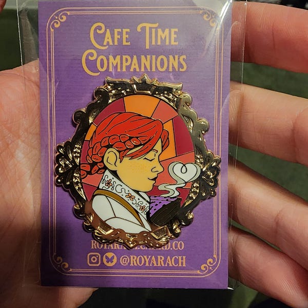 Cafe Time Companions | Dragon Age Veilguard Companion Enamel Pin - Etsy