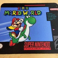 Custom Choose Your Own Favorite SNES Game Art Mouse Pad Super Nintendo ...
