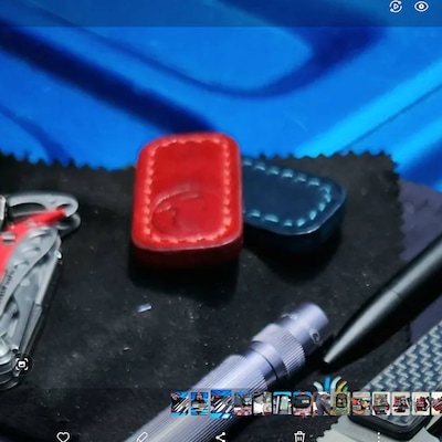 Leather Magnetic Slider Fidget - Etsy