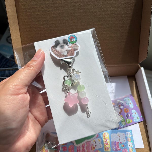 Kawaii Plushy Yellow Moon Dtdeco Heisei Retro Juminocore Trinket Phone ...