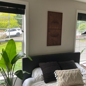 Rectangle Wood Wall Art Painting Wood Wall Art Vertical - Etsy