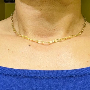 4mm Round Box Link Chain Necklace Real 10K Yellow Gold All - Etsy
