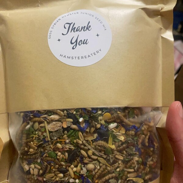 Gourmet Animal Protein Mix for Hamsters, Gerbils, Mice, & Rats ...