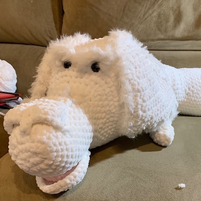 Amigurumi Crochet Pattern for Falkor Inspired Luck Dragon. Instruction ...