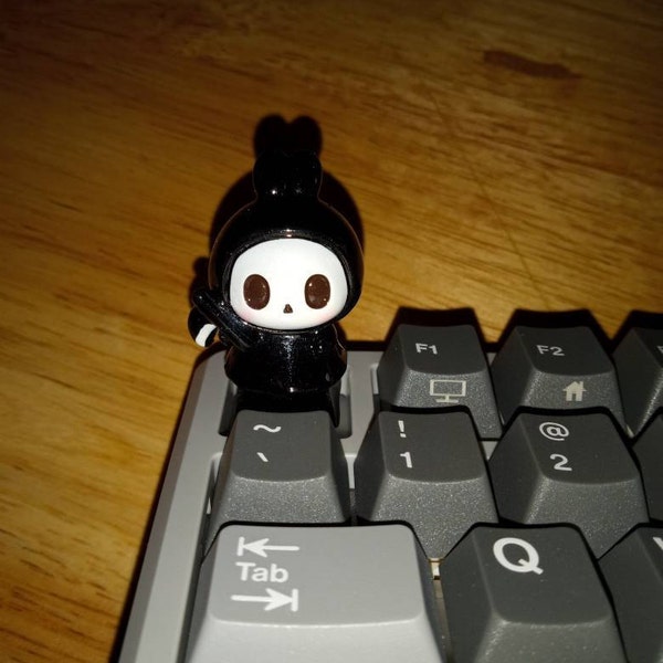 Ghost Keycap, Death Keycap, Halloween Keycap, Kawaii Keycap, Artisan ...