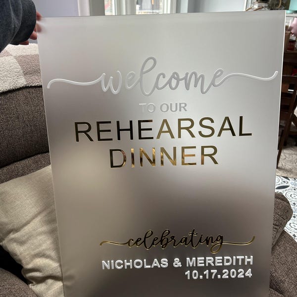 Acrylic Wedding Seating Chart Table Seating Chart Alphabetical Seating ...