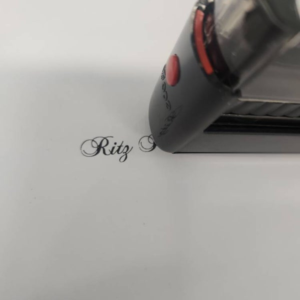 Custom Name Stamp, Signature Stamp, Self Inking Name Stamp, Calligraphy ...