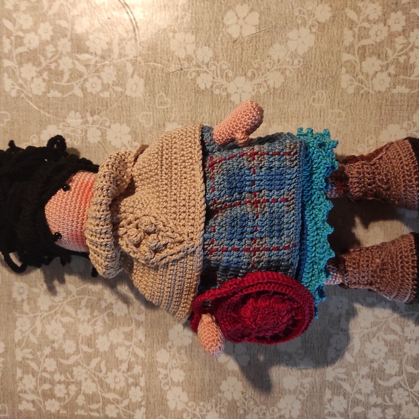 Crochet Pattern for Doll RHONDA, Pdf (deutsch, English, Français ...