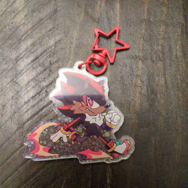 Sonic the Hedgehog Classic Sonic Super Sonic Keychain Charm - Etsy