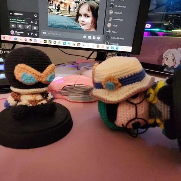 Valorant Jett - Crochet Buddy - Etsy