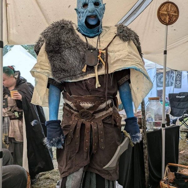 Unisex Armlet, Braided Brown Leather Arm Band, Leather Armlet Khaleesi ...