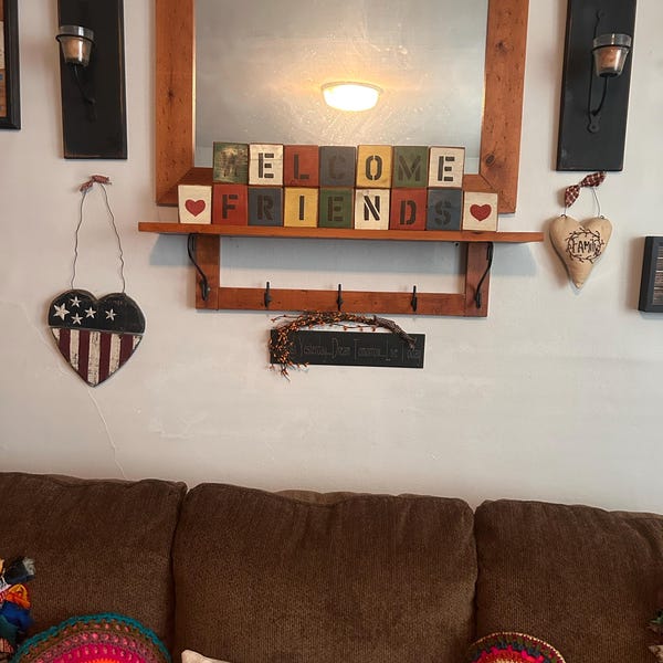 13” X 2.5” Wooden Signs “cherish Yesterday” Country Sign With Pip Berry ...