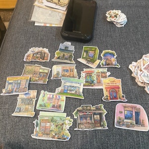 Boutique Shop Pack, Bohemian Storefront Sticker Sack, Planner, Sticker ...