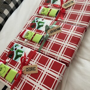Grinch Bars DIY Favor Kit Pack of 10 Candy Bar Wrappers - Etsy