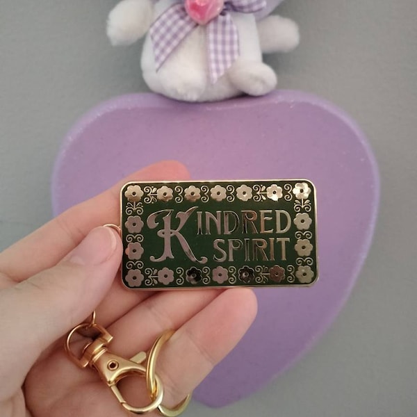 Kindred Spirit Keychain | Anne of Green Gables Friendship Gift - Etsy