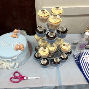 30 Personalised Edible Rice Paper Cupcake Fairy Cake Toppers / | Etsy