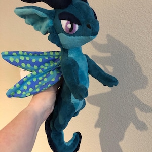 Anthro Dragon Doll Plush Sewing Pattern .pdf Tutorial With Pirate ...