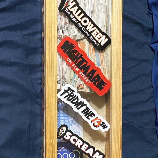 Horror Movie Logo Stickers! High Quality, Laminated All Weather Vinyl ...