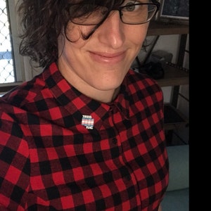 Queer Flag tshirt LGBTQIA punk rock Queer Pride | Etsy