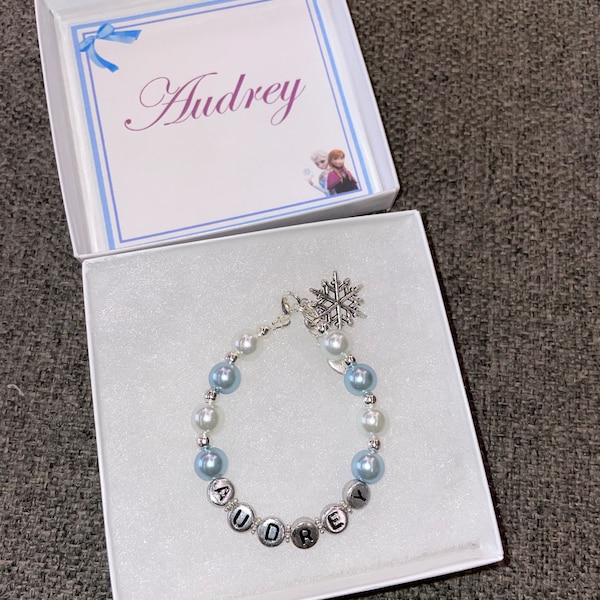 Personalized Frozen Inspired Bracelet-kids/boys/girls/women/ladies ...