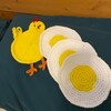 Chicken Coaster Crochet Pattern PDF Crochet Chicken Drink Coaster ...