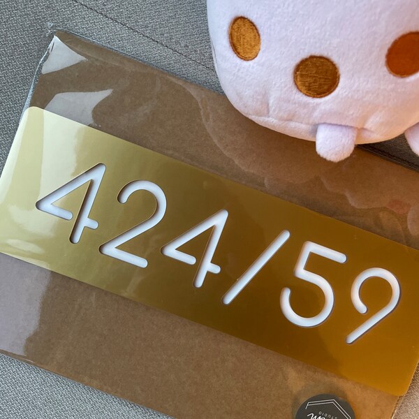 House Numbers | House Number Signs | Housewarming Gift | Letterbox ...