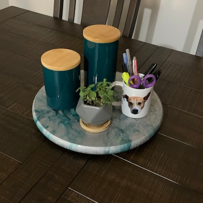 Beautiful Black and Gold Geode on a 6 X 6 Wood Cradled Board - Etsy