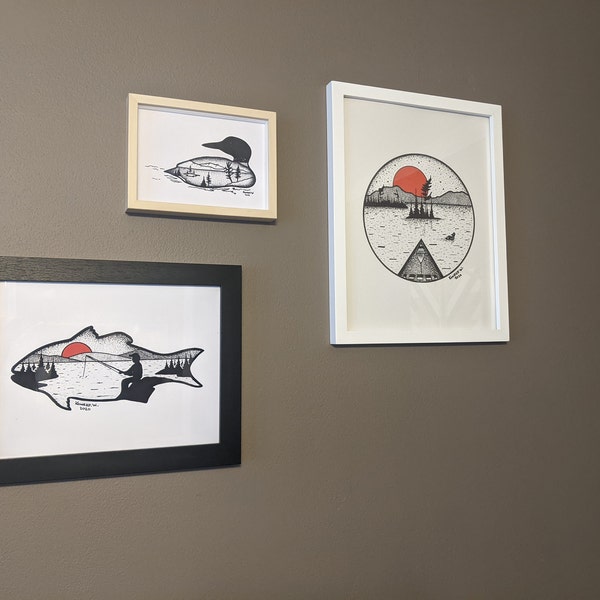 Hardloopschoen: pen en inkt PRINT - Etsy Nederland